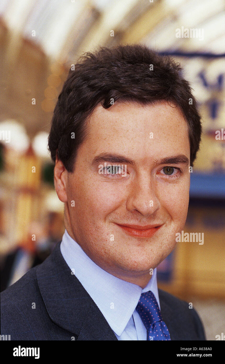 George Osbourne MP Conservative for Tatton seen at the Conservative ...