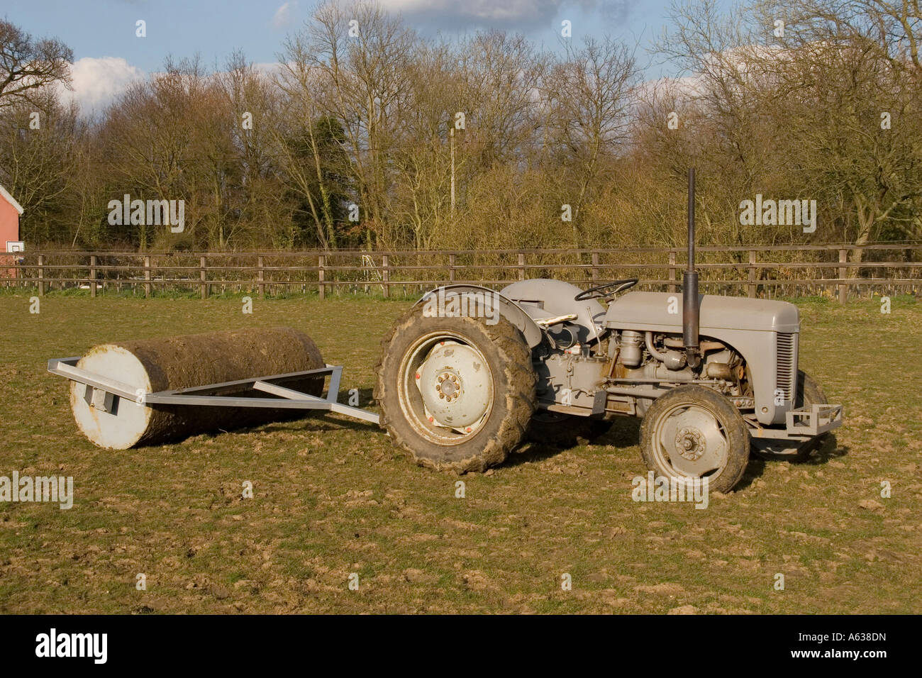 Field roller hi-res stock photography and images - Alamy