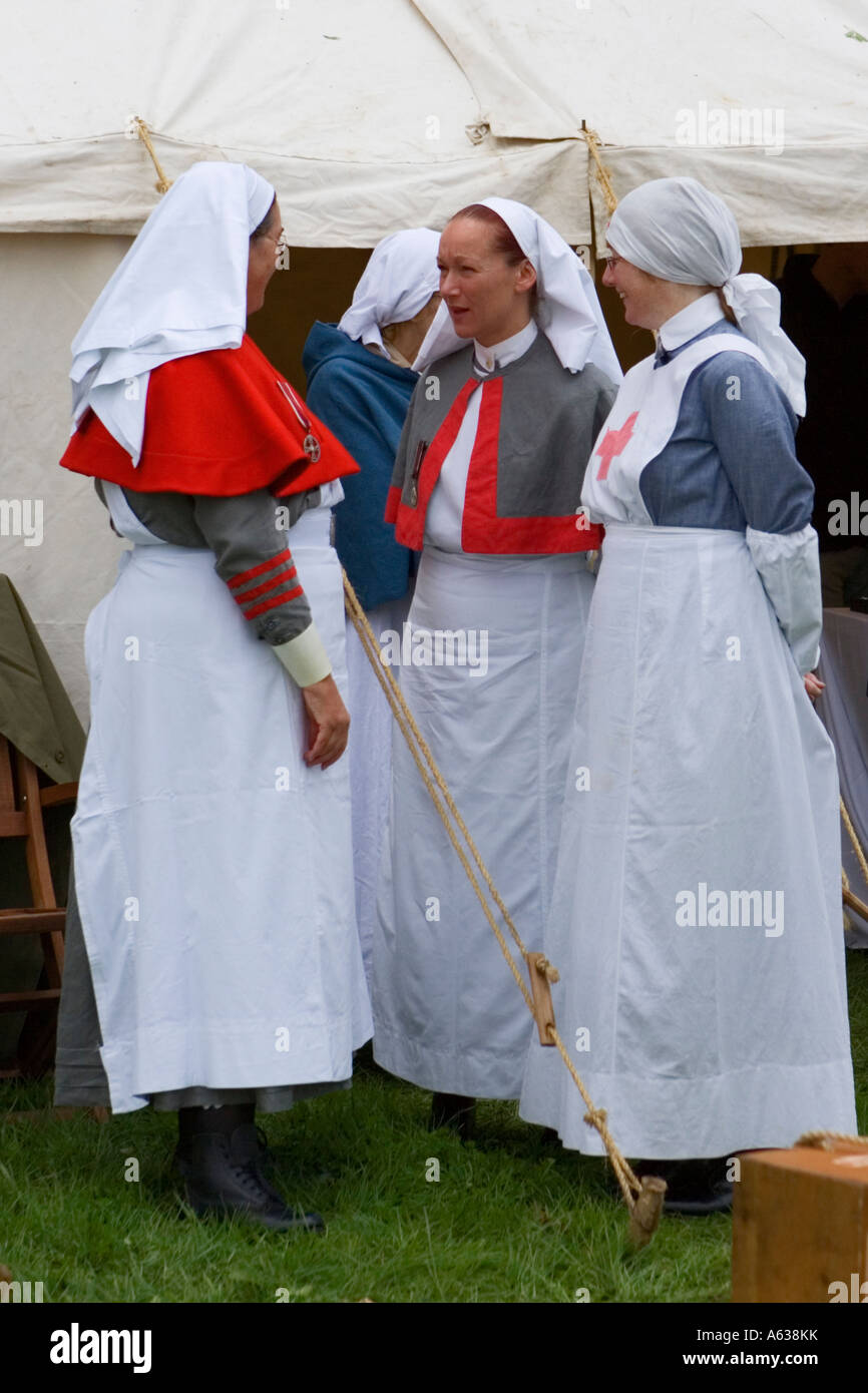 Queen Alexandra's Imperial Nursing Service Nurses United Kingdom Stock ...