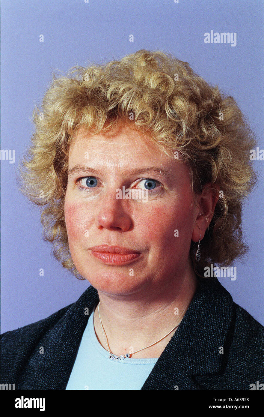 Meg Munn MP Labour for Sheffield Heeley Stock Photo - Alamy