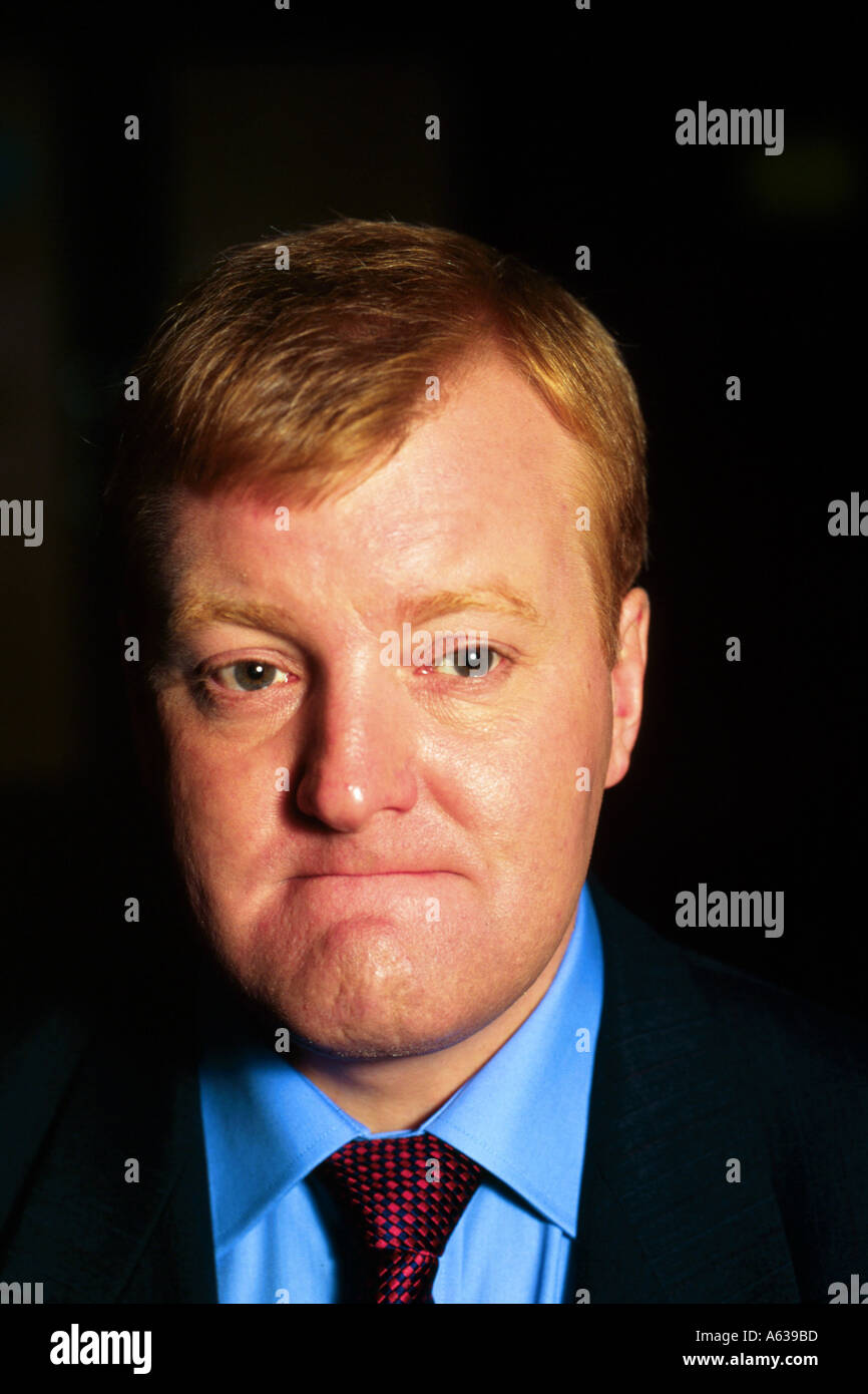 Leader of the liberal democrat party charles kennedy hi-res stock ...