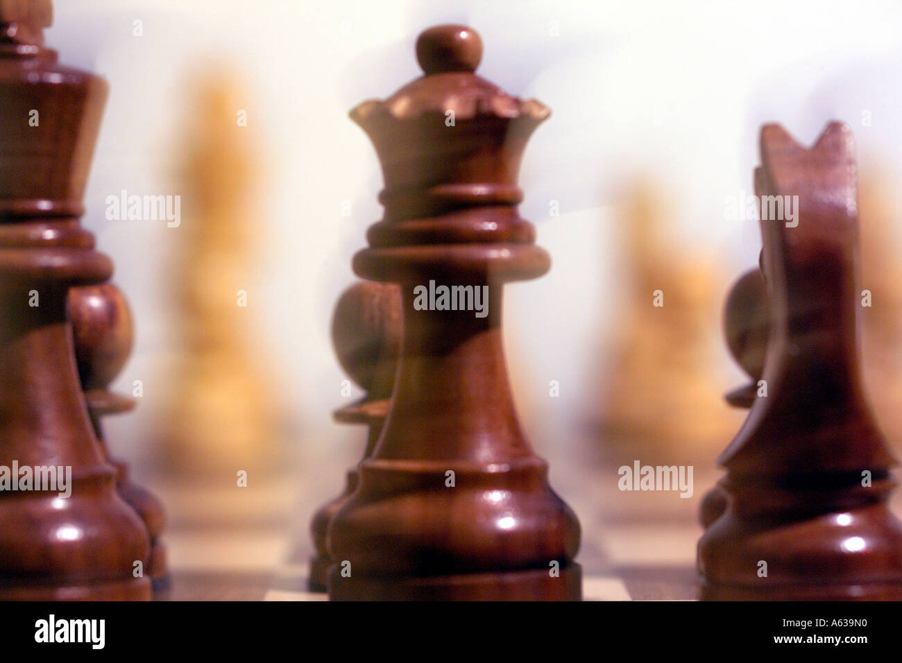 Chess opening chess board with pieces hi-res stock photography and ...