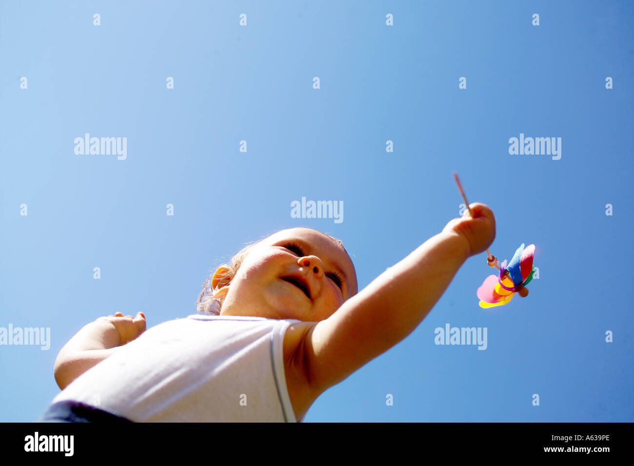 Baby toy windmill hi-res stock photography and images - Alamy