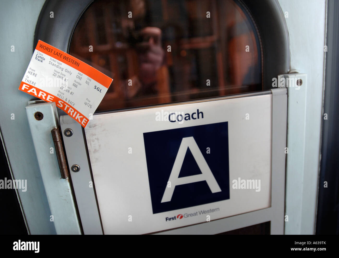Ticket inspection and train uk hi-res stock photography and images - Alamy