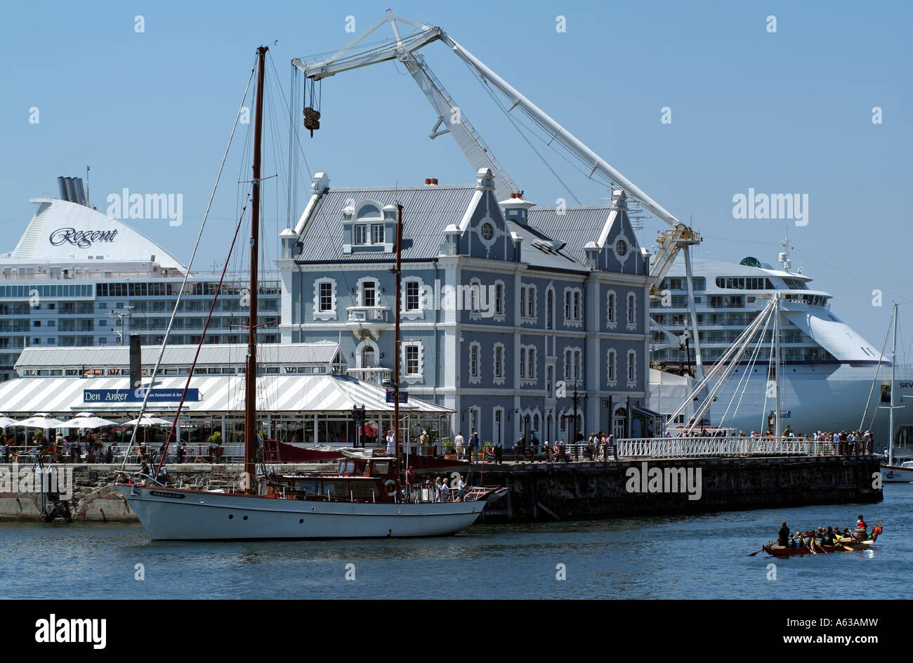 Waterfront Cape Town South Africa cruise ship Seven Seas Voyager ...