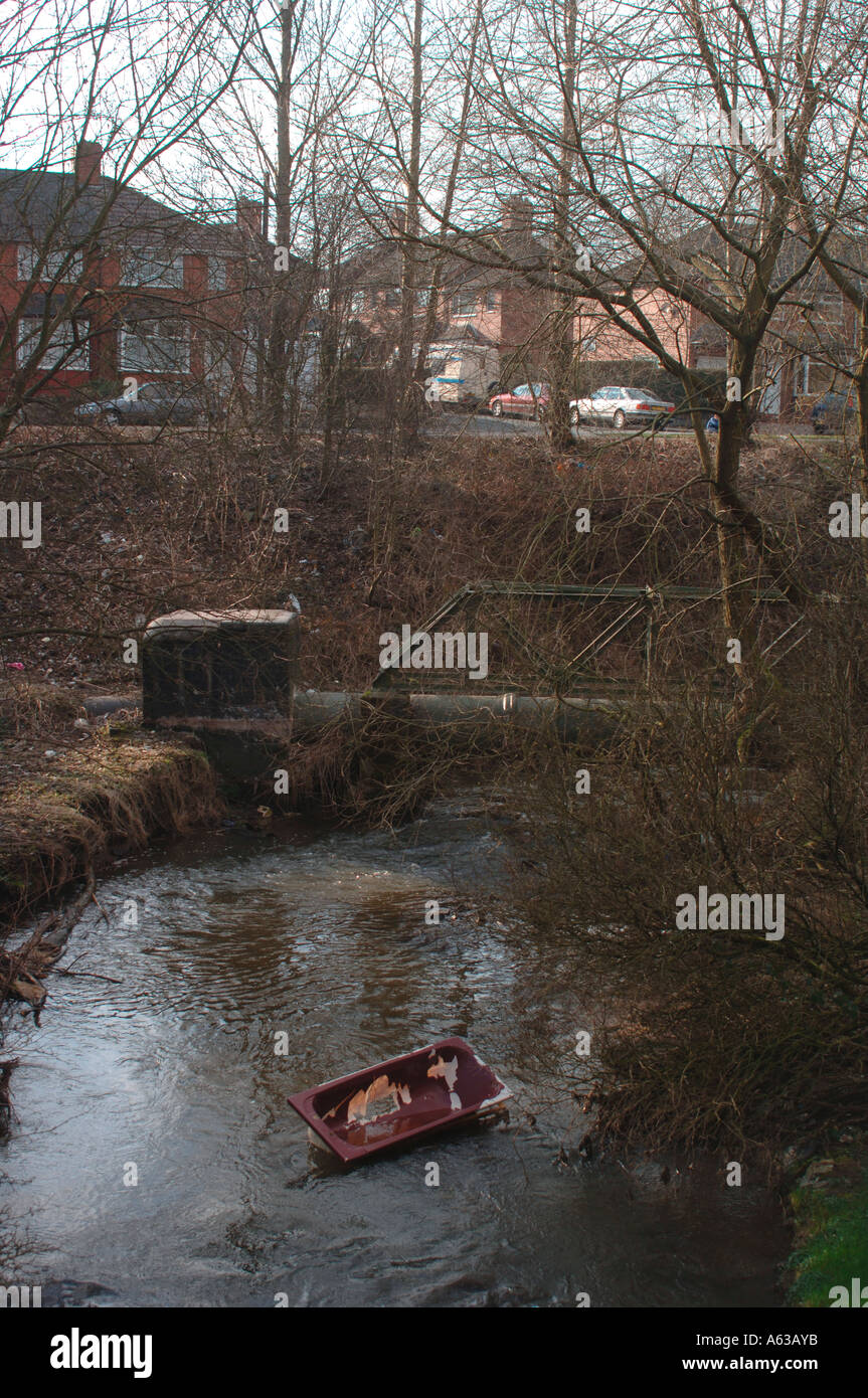 Bath Tub In River Stock Photo - Alamy