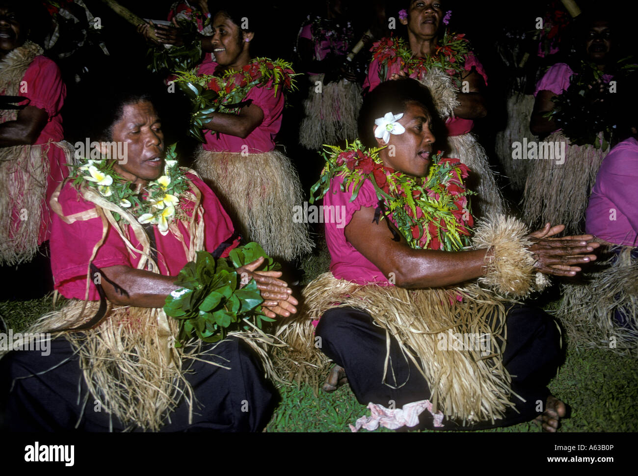 Fijian women hi-res stock photography and images - Alamy