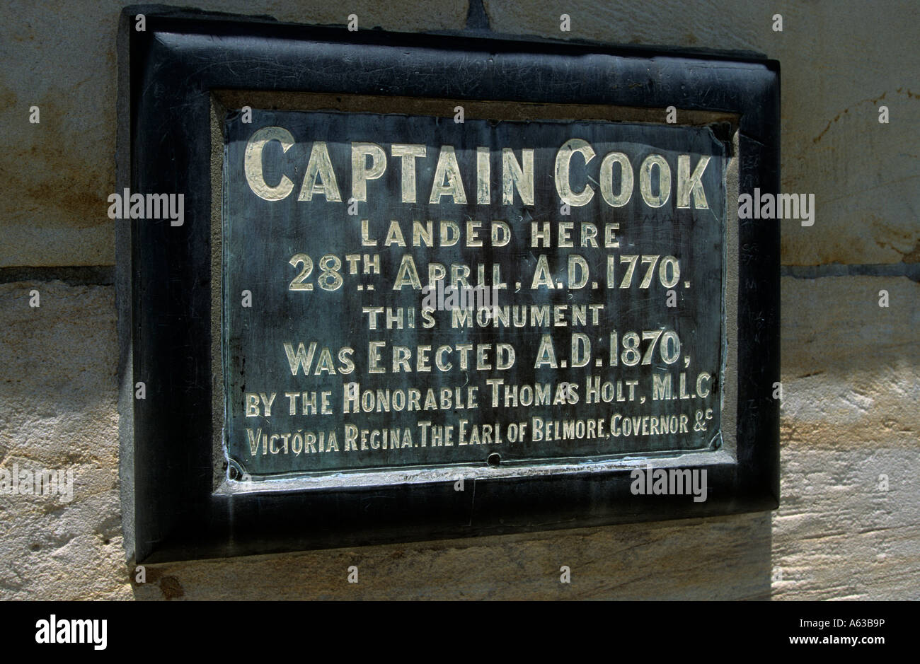 Captain cook botany bay hi-res stock photography and images - Alamy