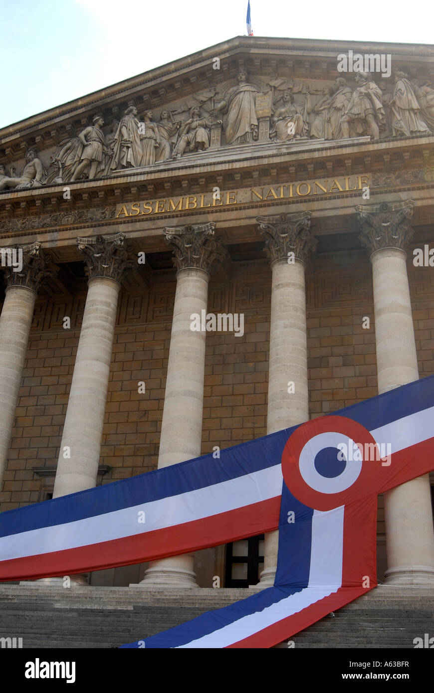 Parliament Paris France Stock Photo - Alamy