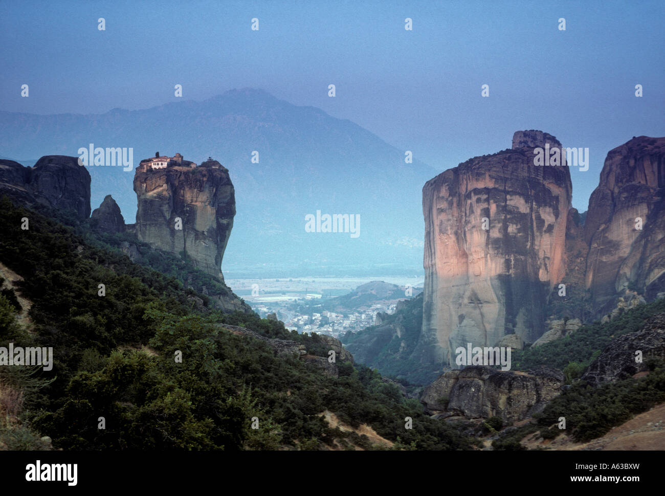 Monastery of the Holy Trinity, Meteora, Greece Stock Photo - Alamy