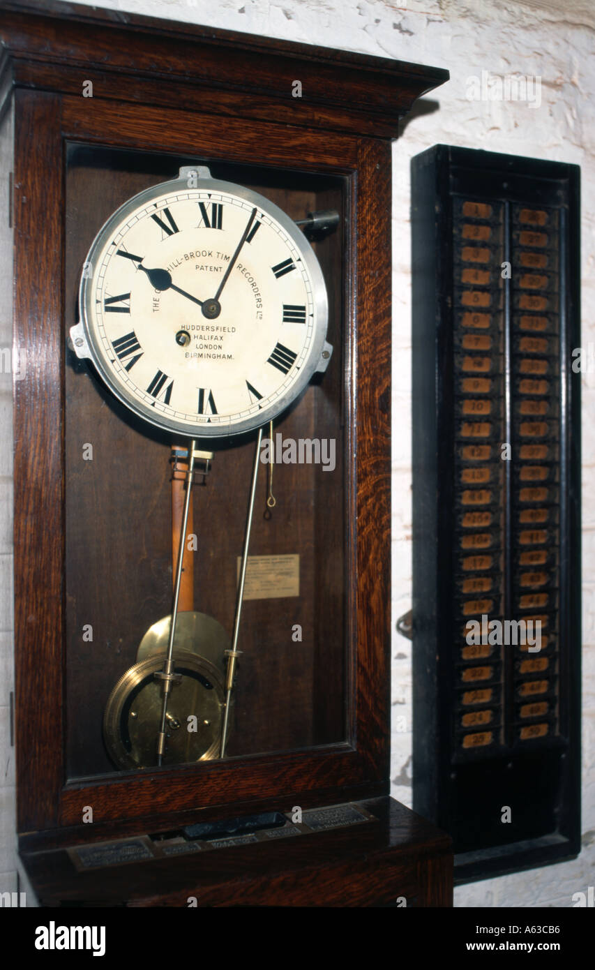 Clocking into work hi-res stock photography and images - Alamy