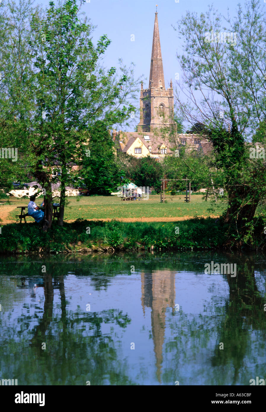 England Lechlade River Thames Stock Photo - Alamy