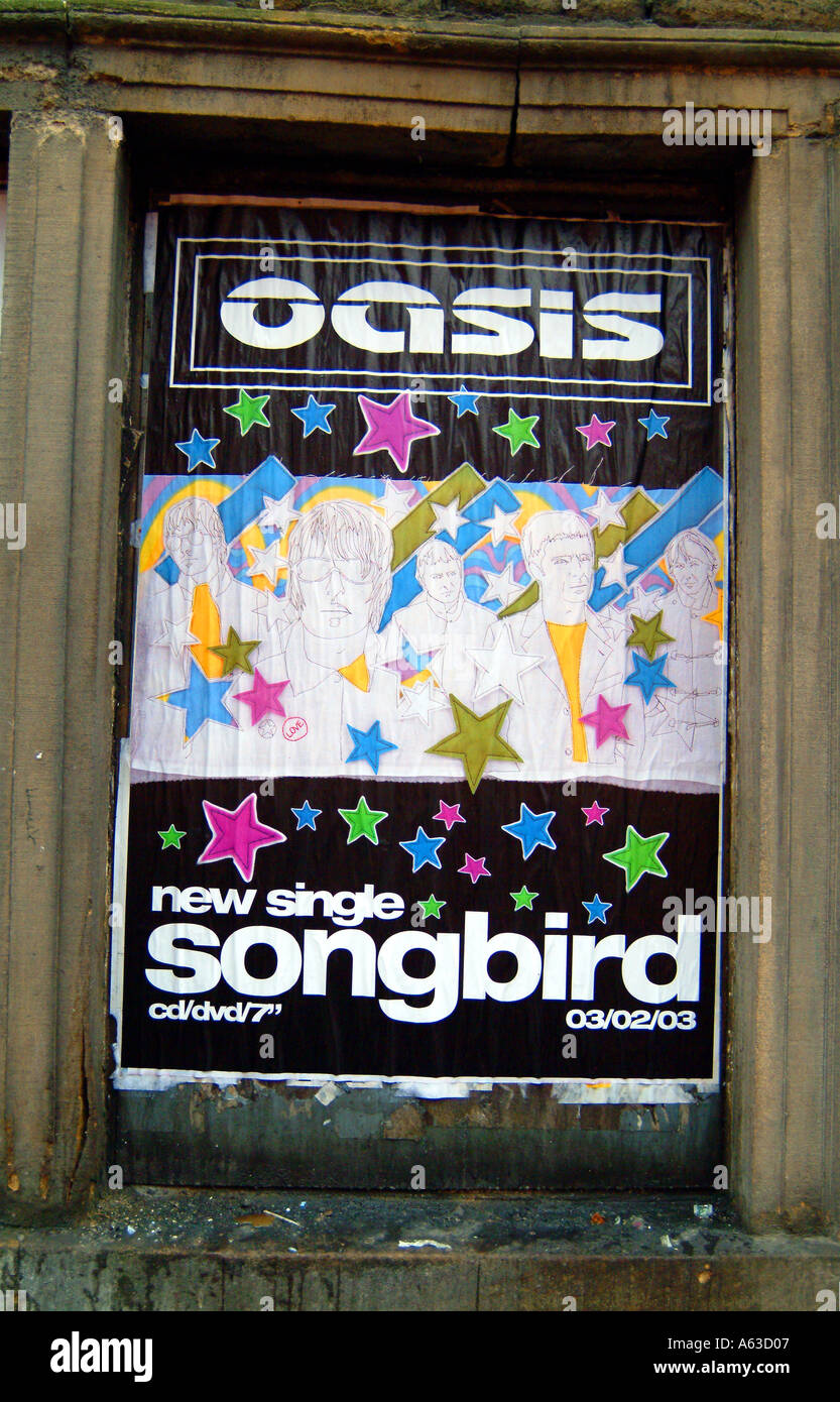 Manchester music poster hi-res stock photography and images - Alamy