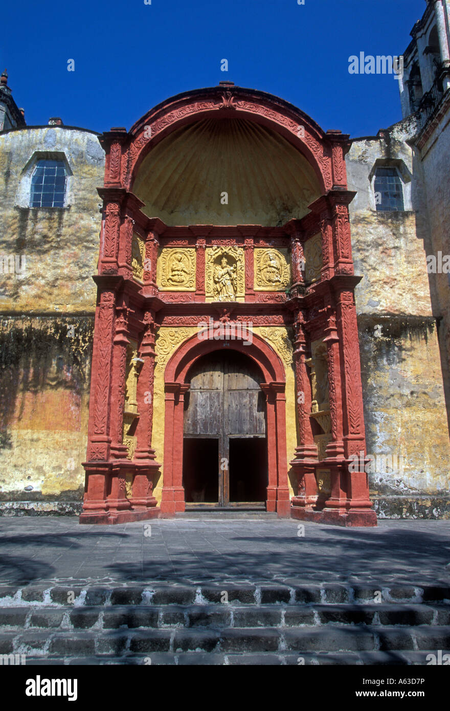 Temple on Cathedral grounds, Cuernavaca, Morelos State, Mexico Stock ...