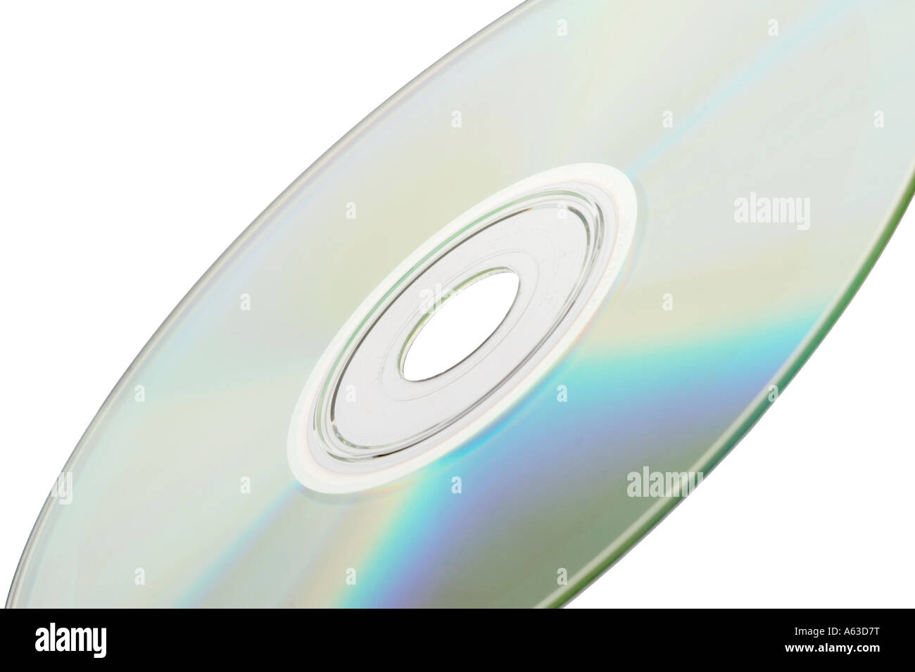 Single DVD on isolated white background Stock Photo - Alamy