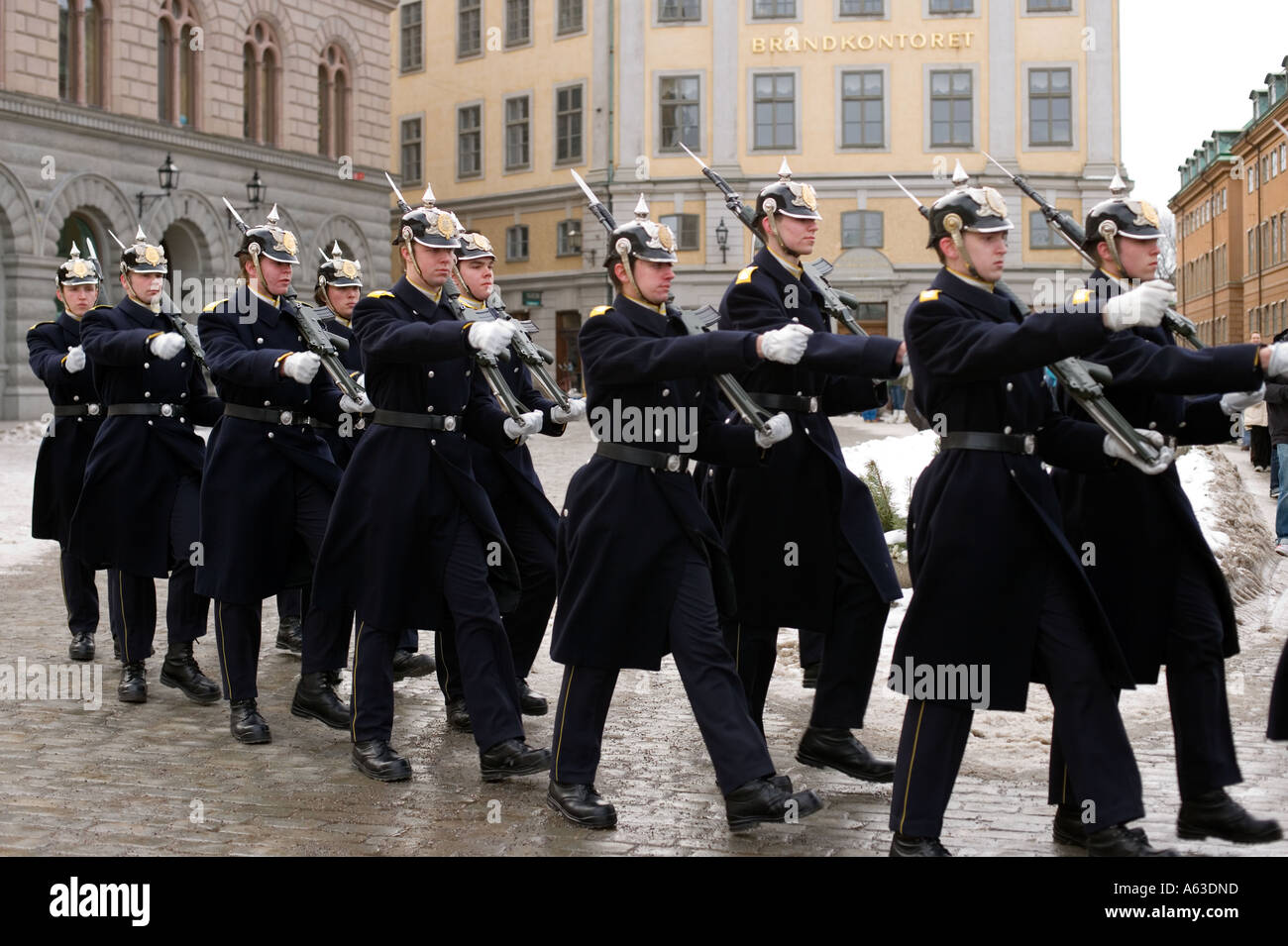 Military honour guard on parade hi-res stock photography and images - Alamy