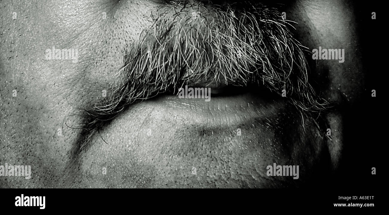 Hairy moustache hi-res stock photography and images - Alamy