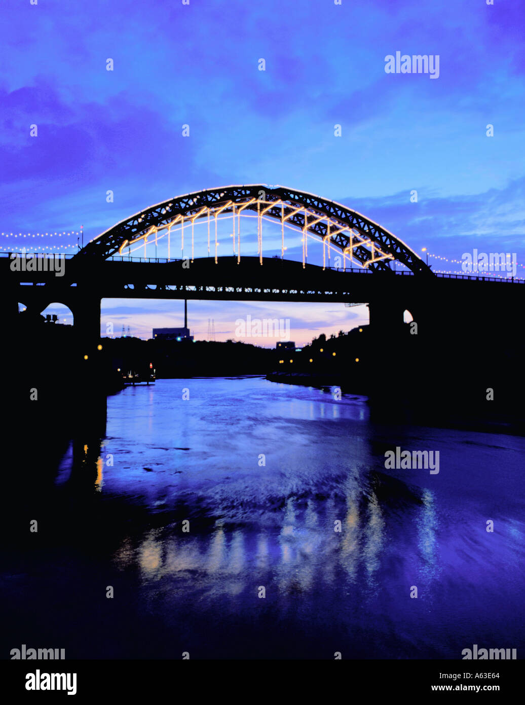 Arch wearmouth bridge in sunderland hi-res stock photography and images ...