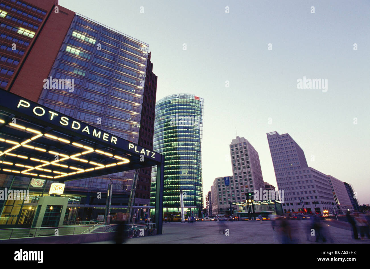 Buildings in city, Potsdamer Platz, Berlin, Germany Stock Photo - Alamy