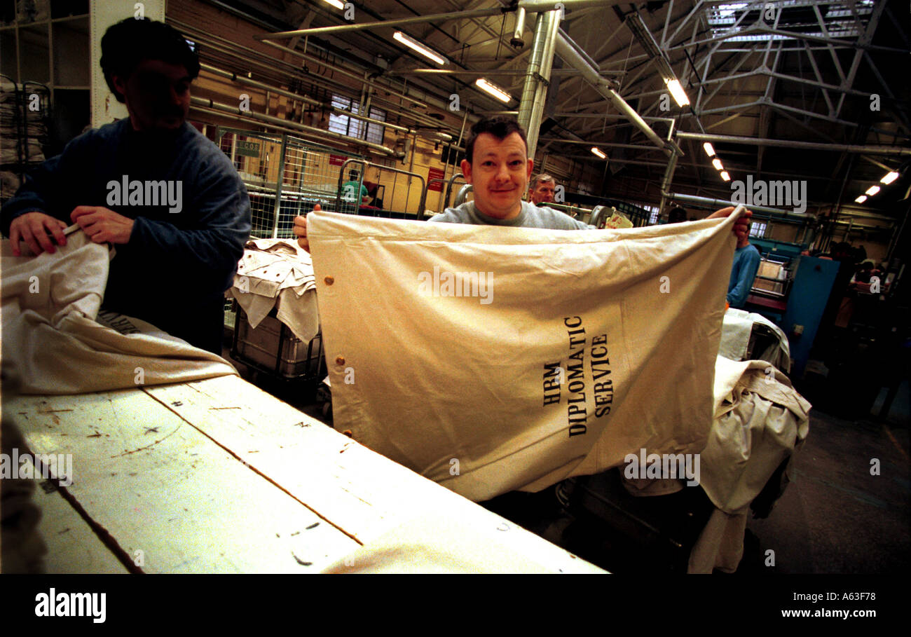Wandsworth Prison, London, England. Photographs taken on a controlled ...