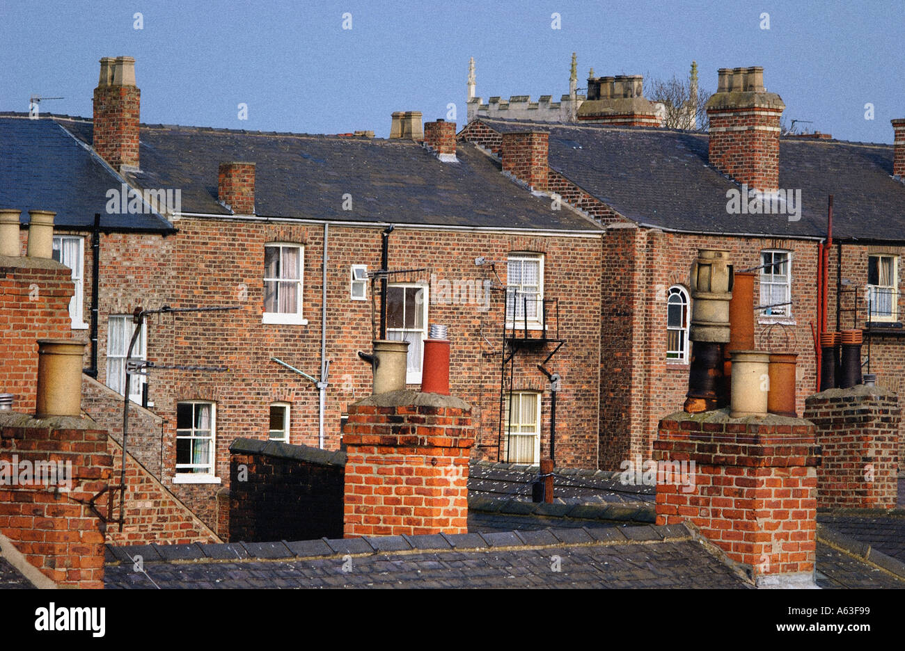 Chimneys and houses roof hi-res stock photography and images - Alamy