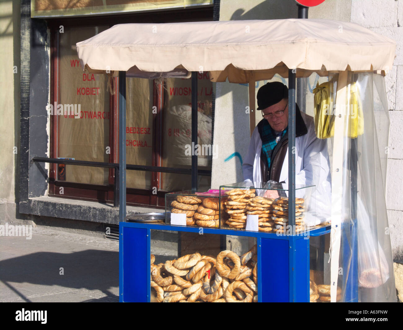 Krakow bagel hi-res stock photography and images - Alamy