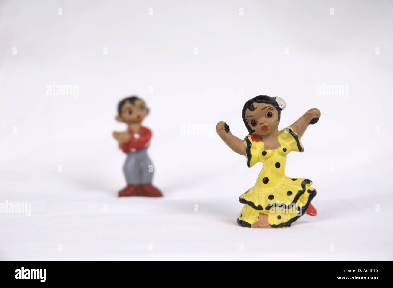 models of Spanish dancers Stock Photo - Alamy