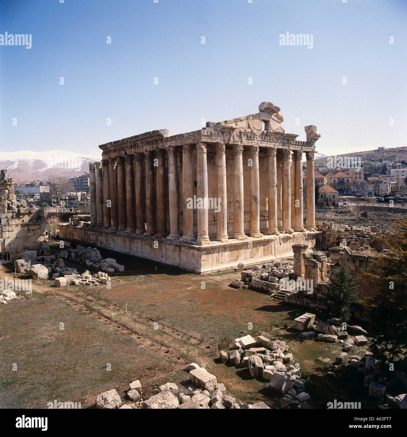 Temples of baalbek hi-res stock photography and images - Alamy