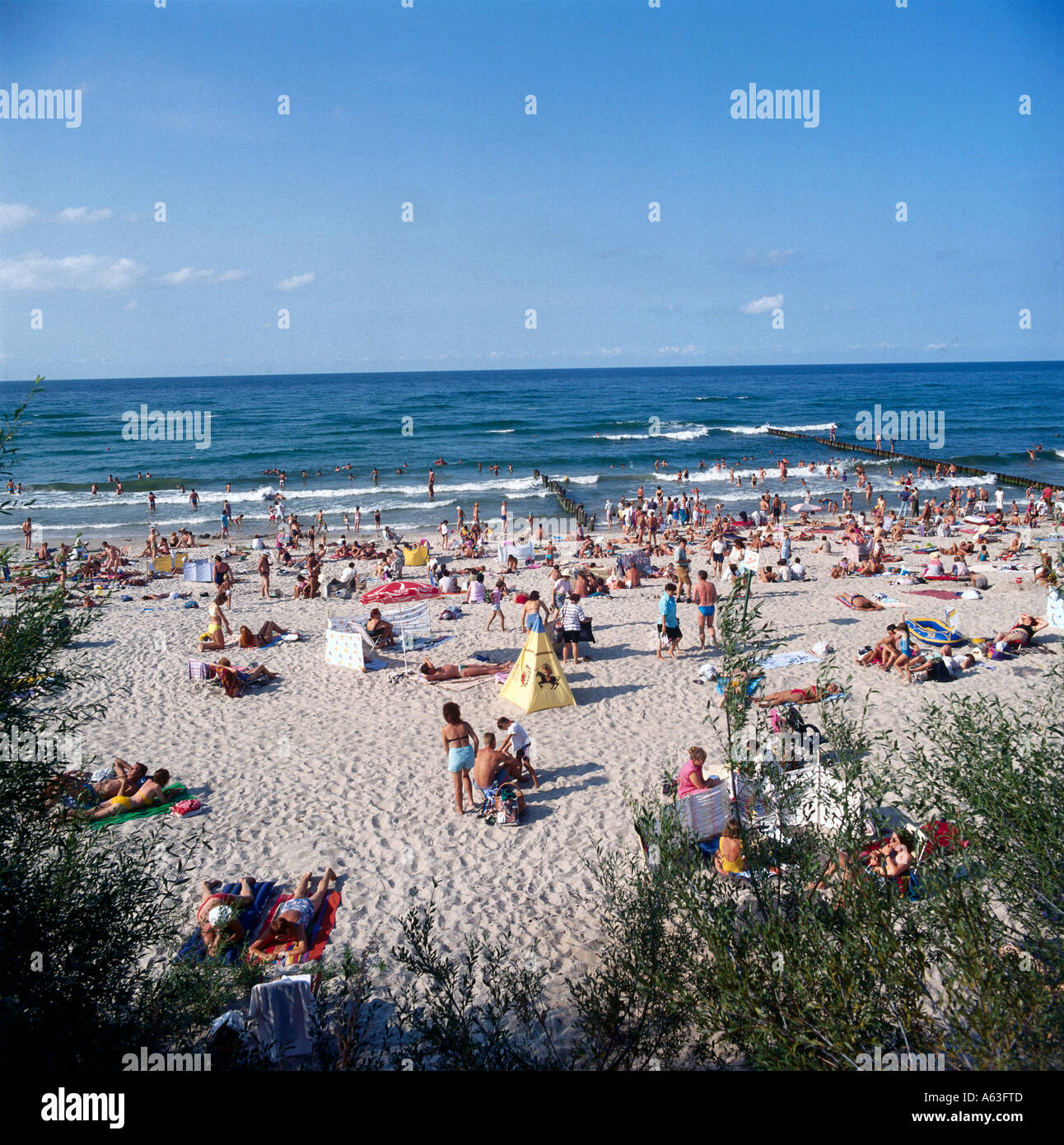 Baltic seaside resort ustka hi-res stock photography and images - Alamy