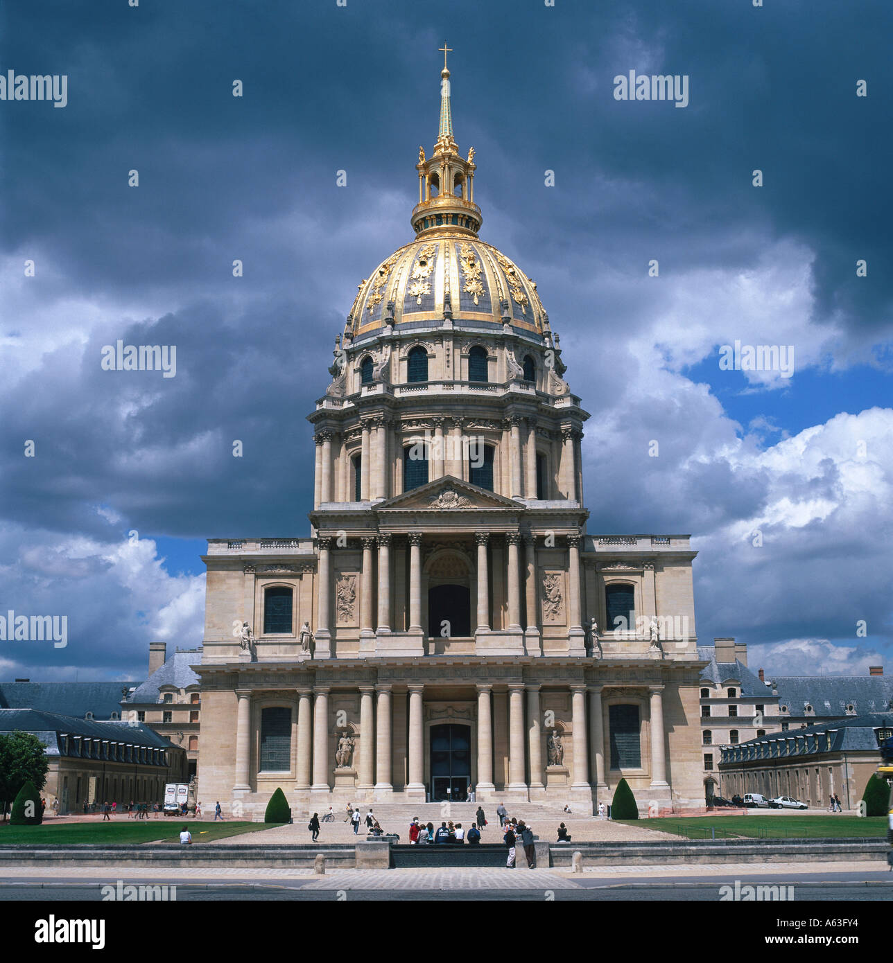 Hotel of the invalides, Paris, France Stock Photo - Alamy