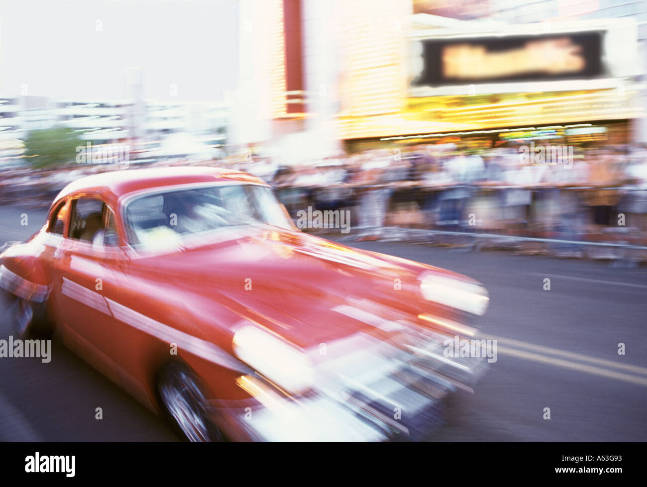 Red Street Rod at Hot August Nights Celebration in Reno Nevada Stock ...