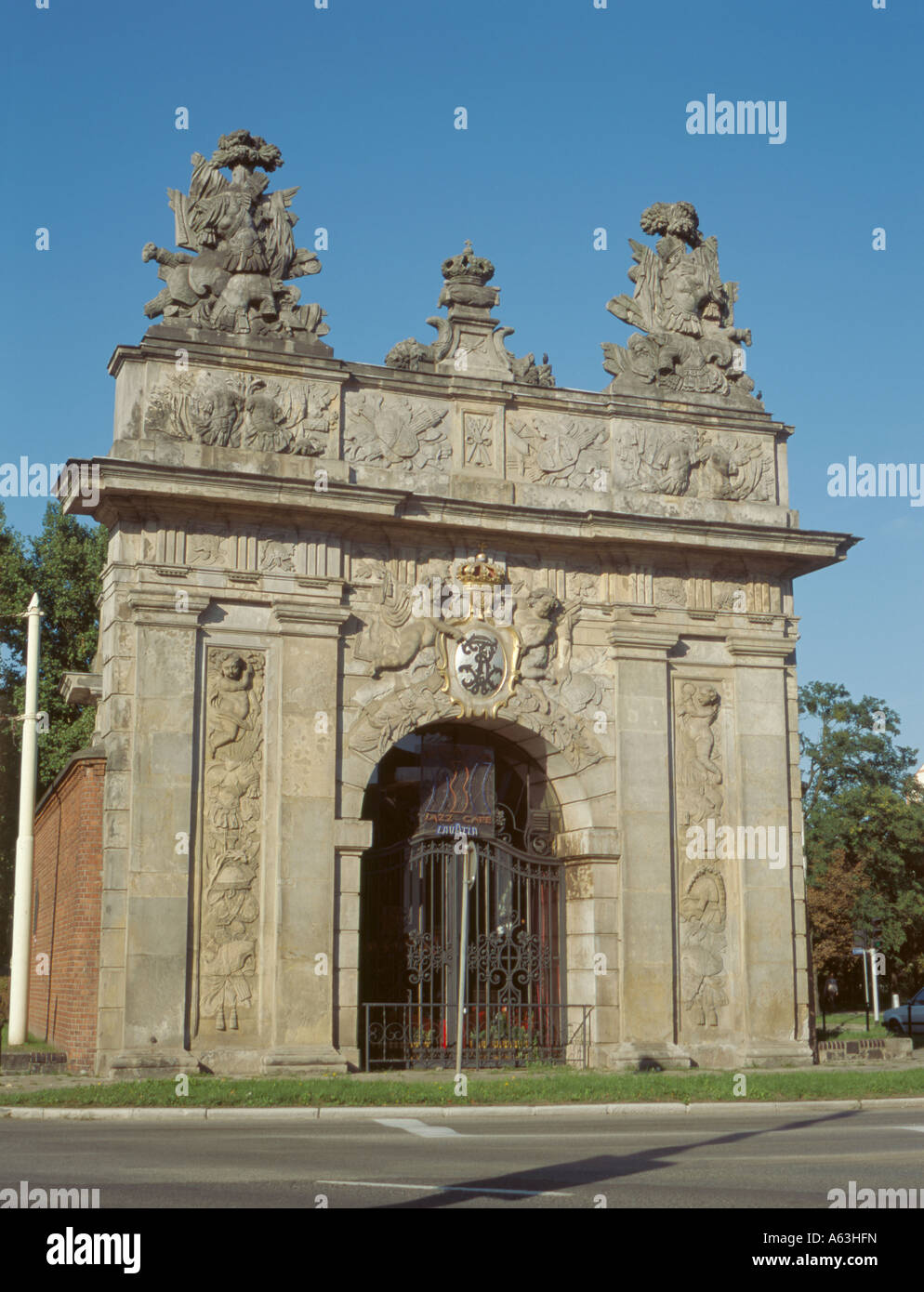 Royal Gate or Gate of the Prussian Homage, Szczecin, Western Pomerania ...