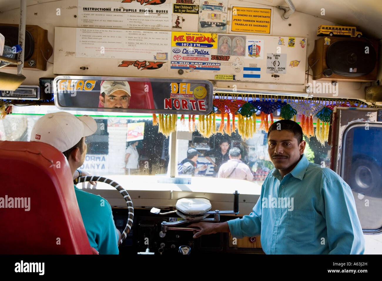 Hispanic bus driver hi-res stock photography and images - Alamy