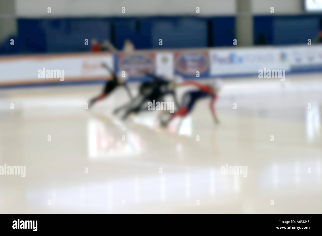 Short track speed skating Stock Photo - Alamy