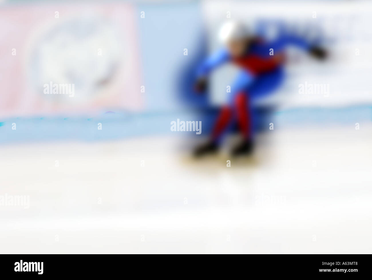Short track speed skating Stock Photo - Alamy