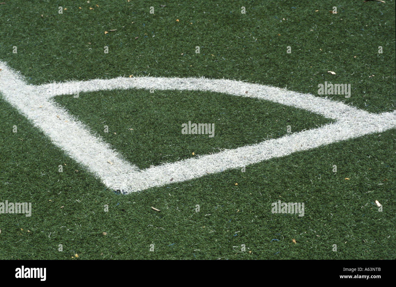 Football pitch marking hi-res stock photography and images - Alamy