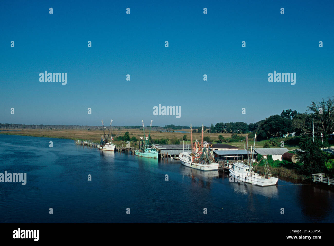 Shrimp boats Darien Georgia shrimps shrimping fishing boating fleet ...