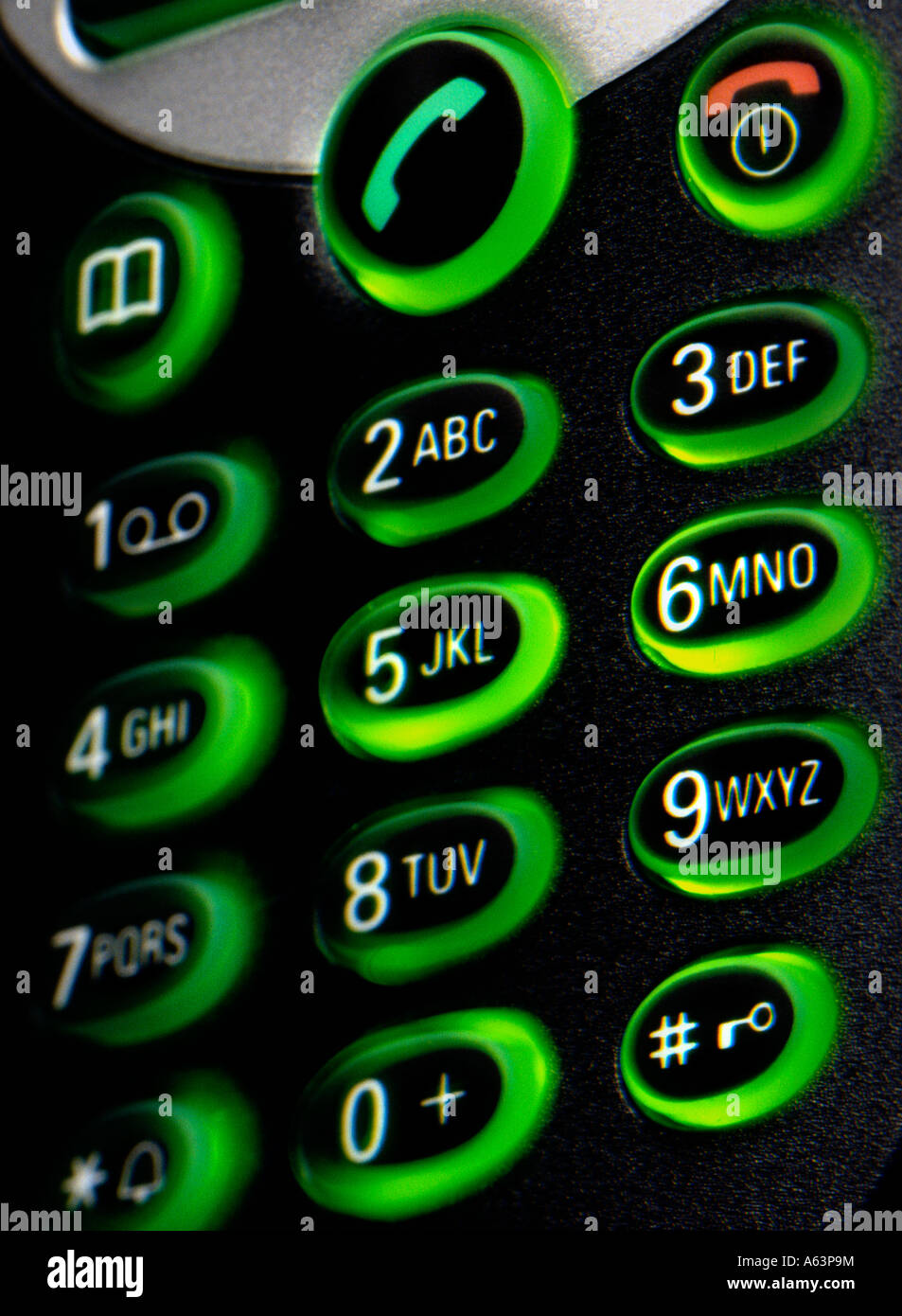 Mobile Phone keypad. Picture by Patrick Steel patricksteel Stock Photo ...