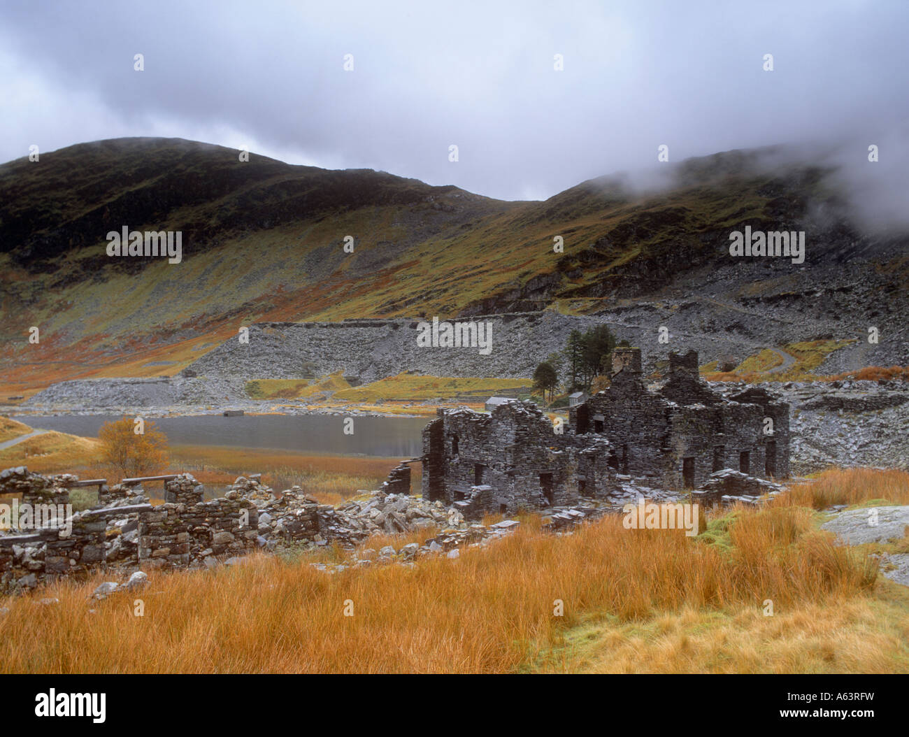 Cwm Orthin,Snowdonia National Park, North Wales, UK Stock Photo - Alamy