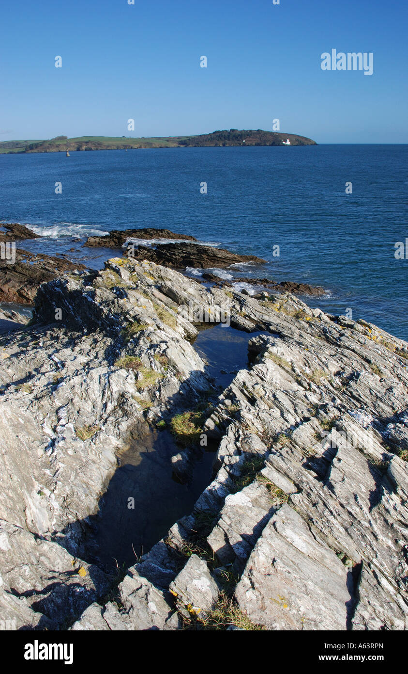 St Anthony Head seen from Falmouth,Cornwall UK Stock Photo - Alamy