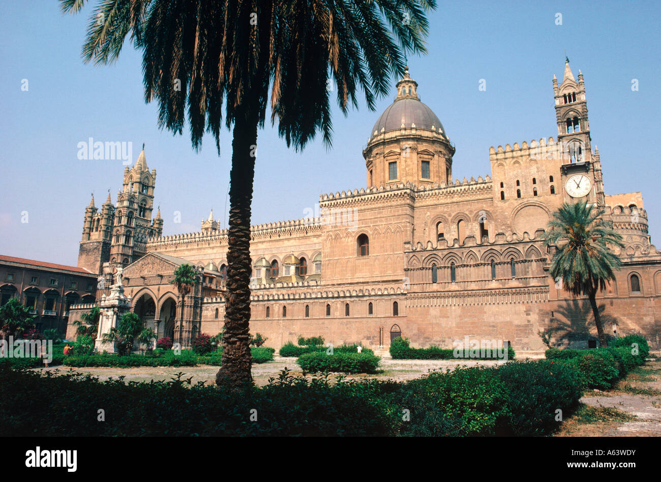 cathedral city of palermo island of sicily italy Stock Photo - Alamy