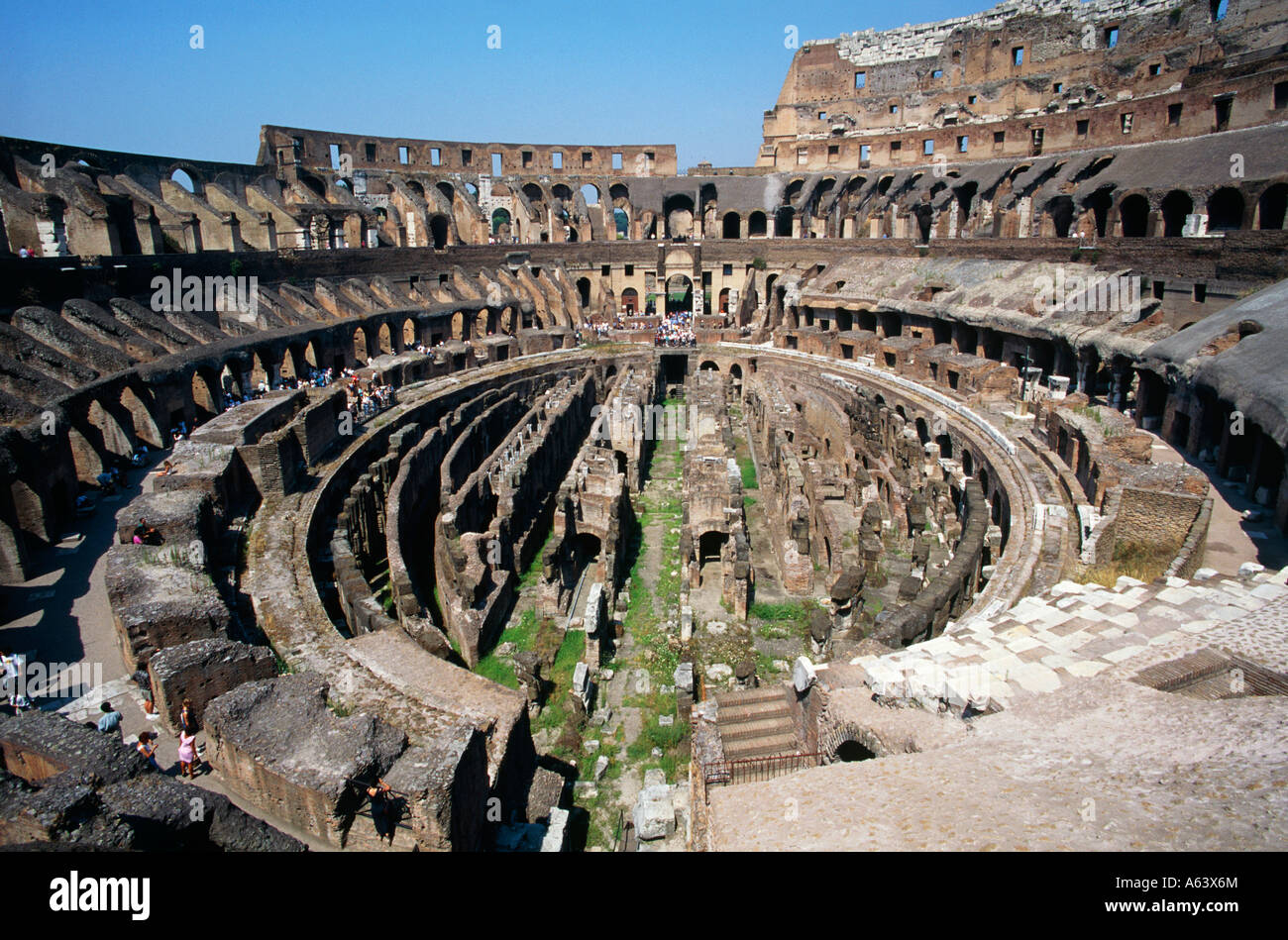 roman amphitheatre coliseum city of rome italy Stock Photo - Alamy