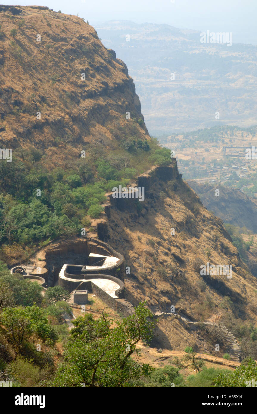 Maha Darwaza or Main Door Gate Raigad fort Stock Photo - Alamy