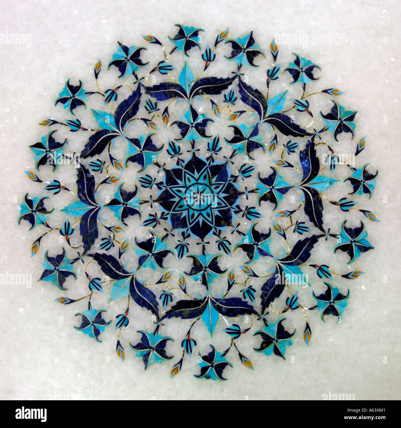 Inlay work locally made in Agra India Stock Photo - Alamy