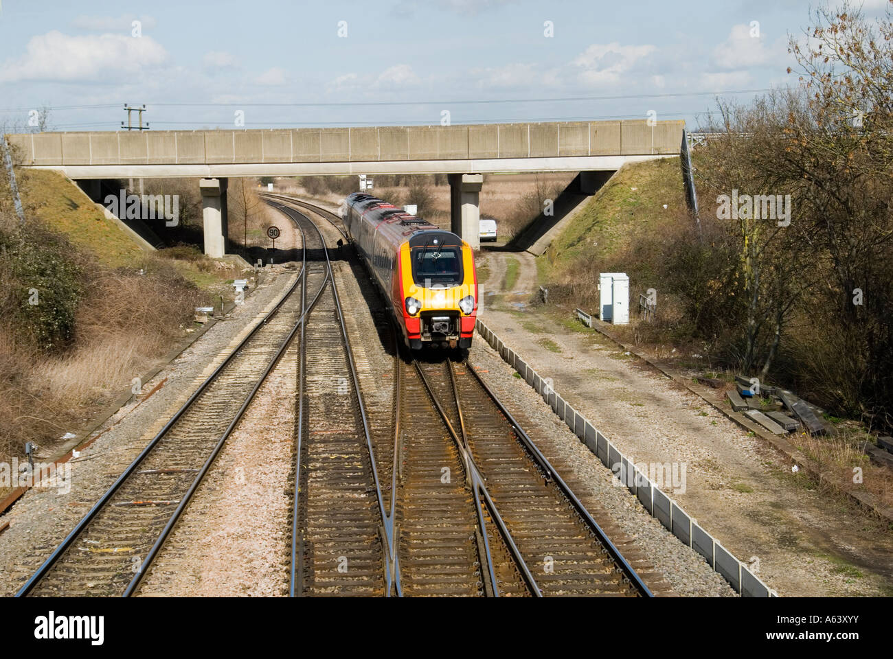 High Speed Train Stock Photo - Alamy