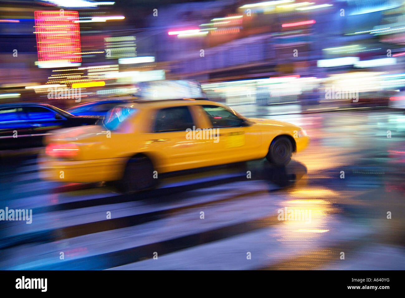 Dark blue cab hi-res stock photography and images - Alamy