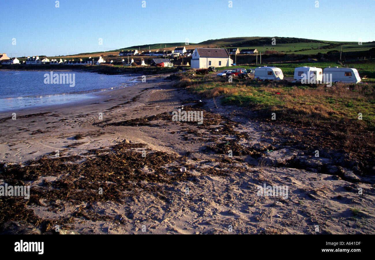 Port Logan Beach Stock Photo - Alamy