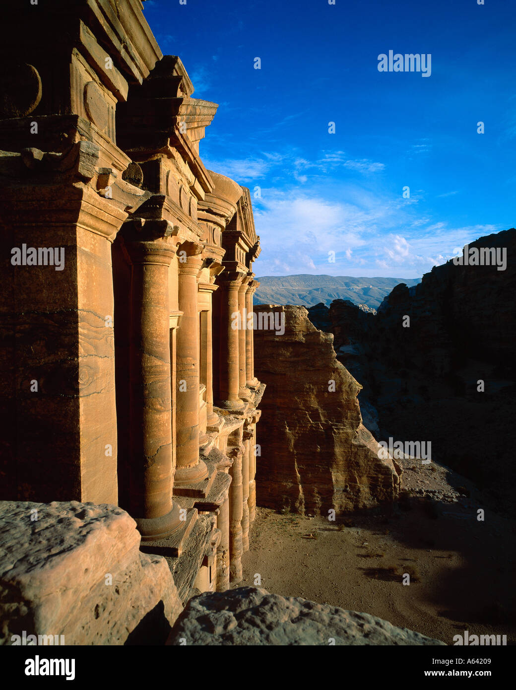 Ruins of Petra Jordan Stock Photo - Alamy