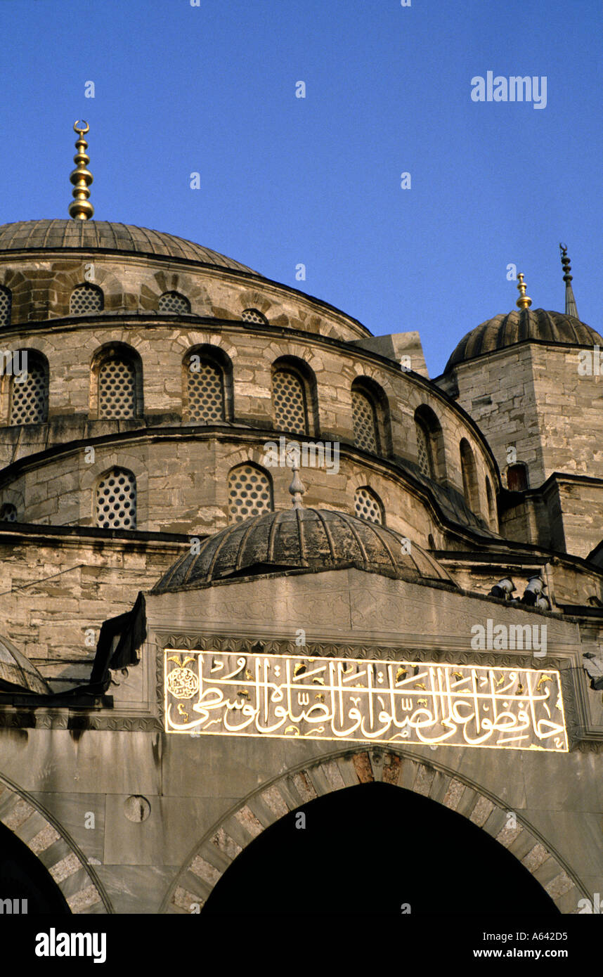 The roof of the Blue Mosque in Istanbul Turkey Stock Photo - Alamy