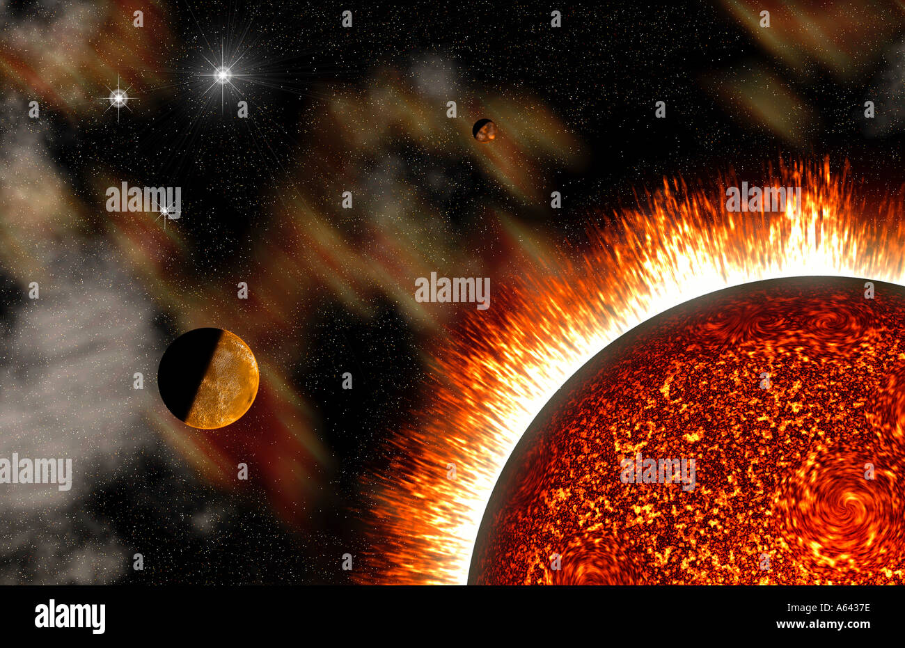 Nuclear fusion stars hi-res stock photography and images - Alamy